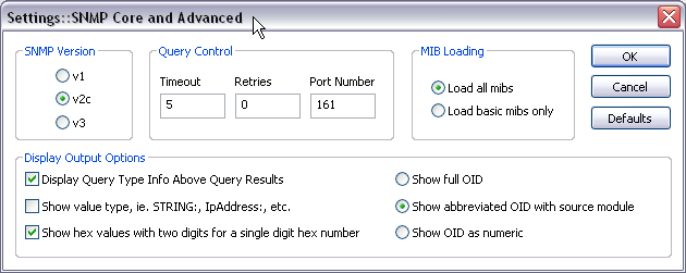 SNMP Tools - Core and Advanced